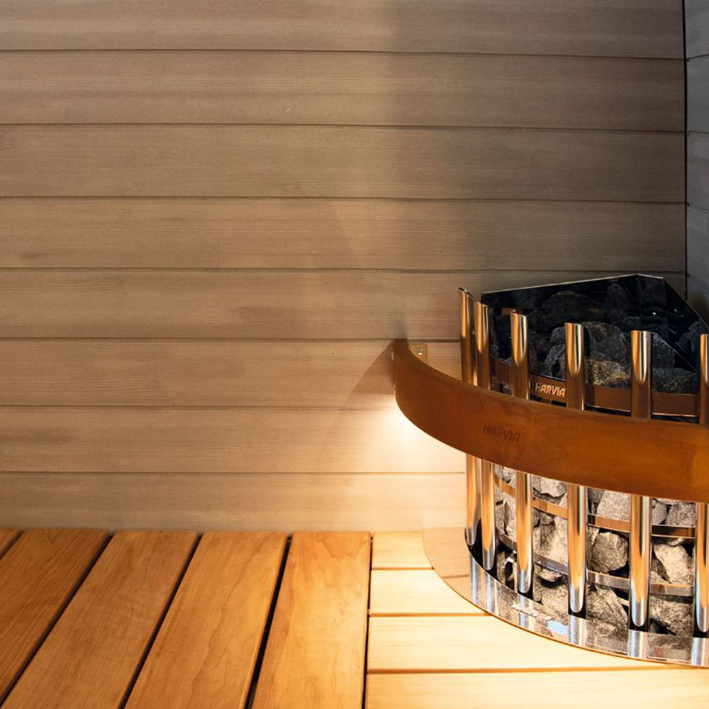 Elektriske – Harvia Glow Corner TRCXE – SaunaTræ